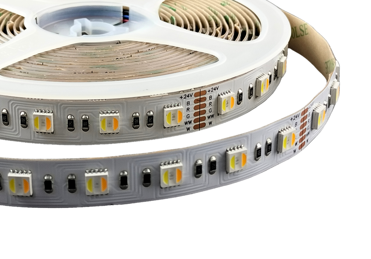 CINTA LED 5050 24V 60L RGBWW - Fervicom Productos LED Bogotá - Fuentes ...