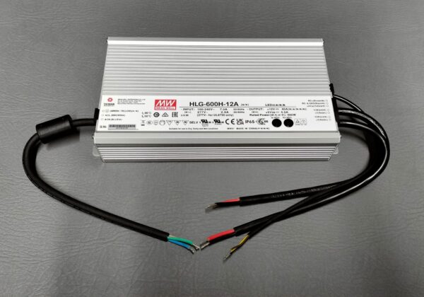 HLG-600H-12A IP65 MW 12V@40 Amp Driver LED - Fervicom Productos LED ...
