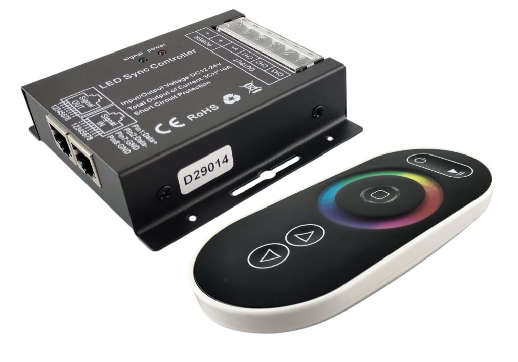 CONTROLADOR RGB TOUCH 30A HX-SZ600 - Fervicom Productos LED Bogotá ...