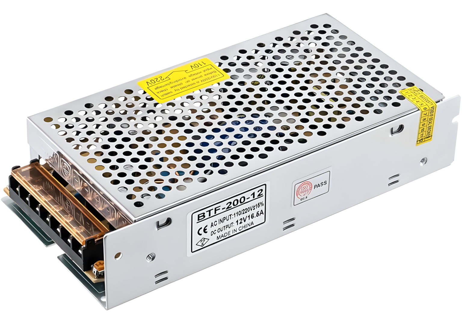 FUENTE METÁLICA FG1216 12V@16 Amp - Fervicom Productos LED Bogotá ...