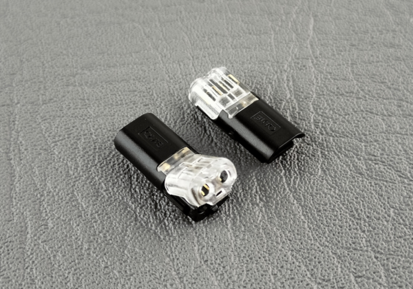 CONECTOR 2P OVALADO NEGRO - Fervicom Productos LED Bogotá - Fuentes ...